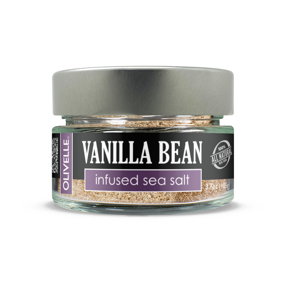 Vanilla Bean Infused Sea Salt | Olivelle The Art of Flavor®